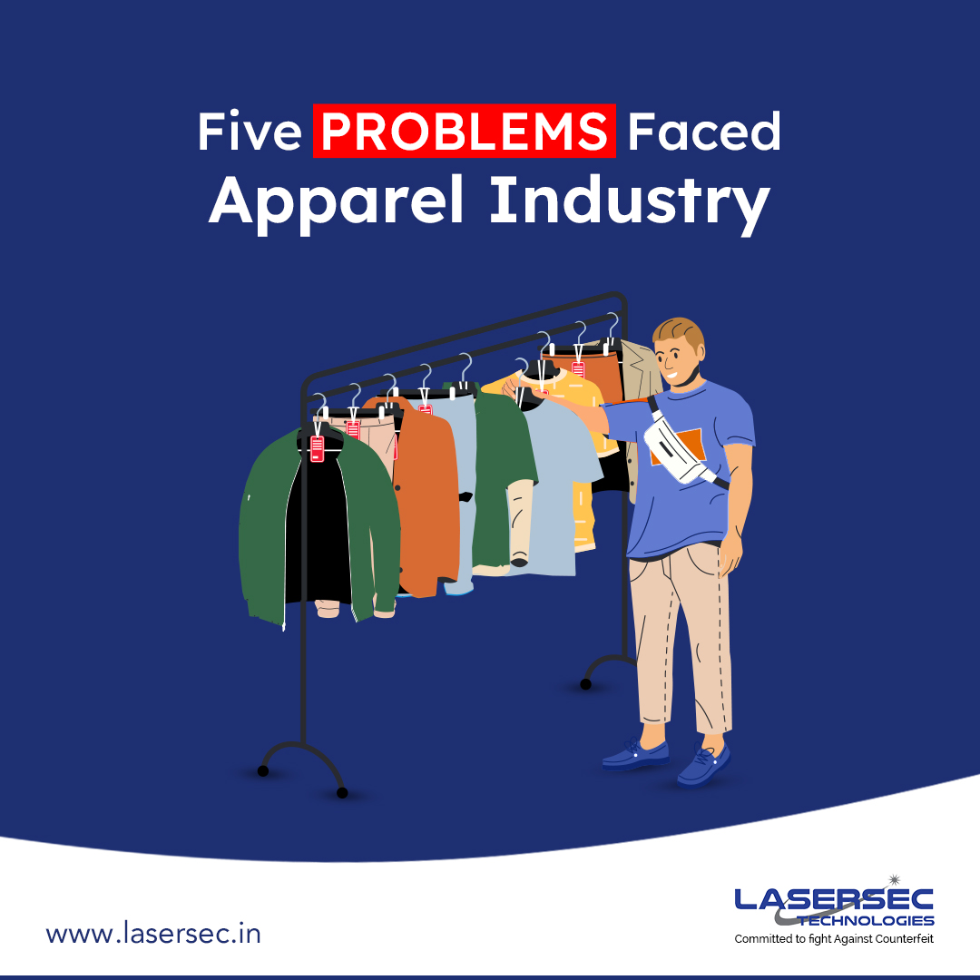 5 problems faced by Apparel Sector - Lasersec Technologies