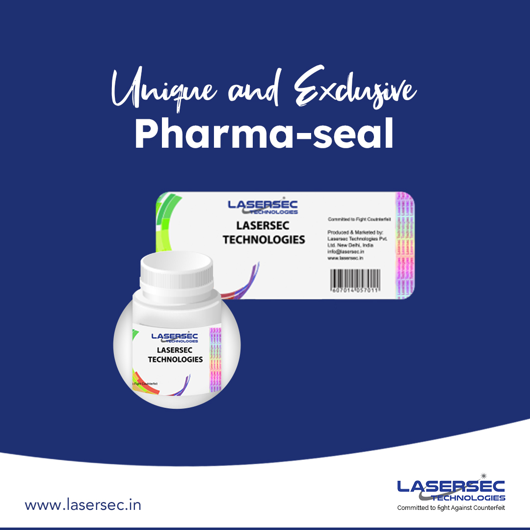 PHARMACEUTICAL LABELS - nick name "Pharma-seal" - Lasersec Technologies