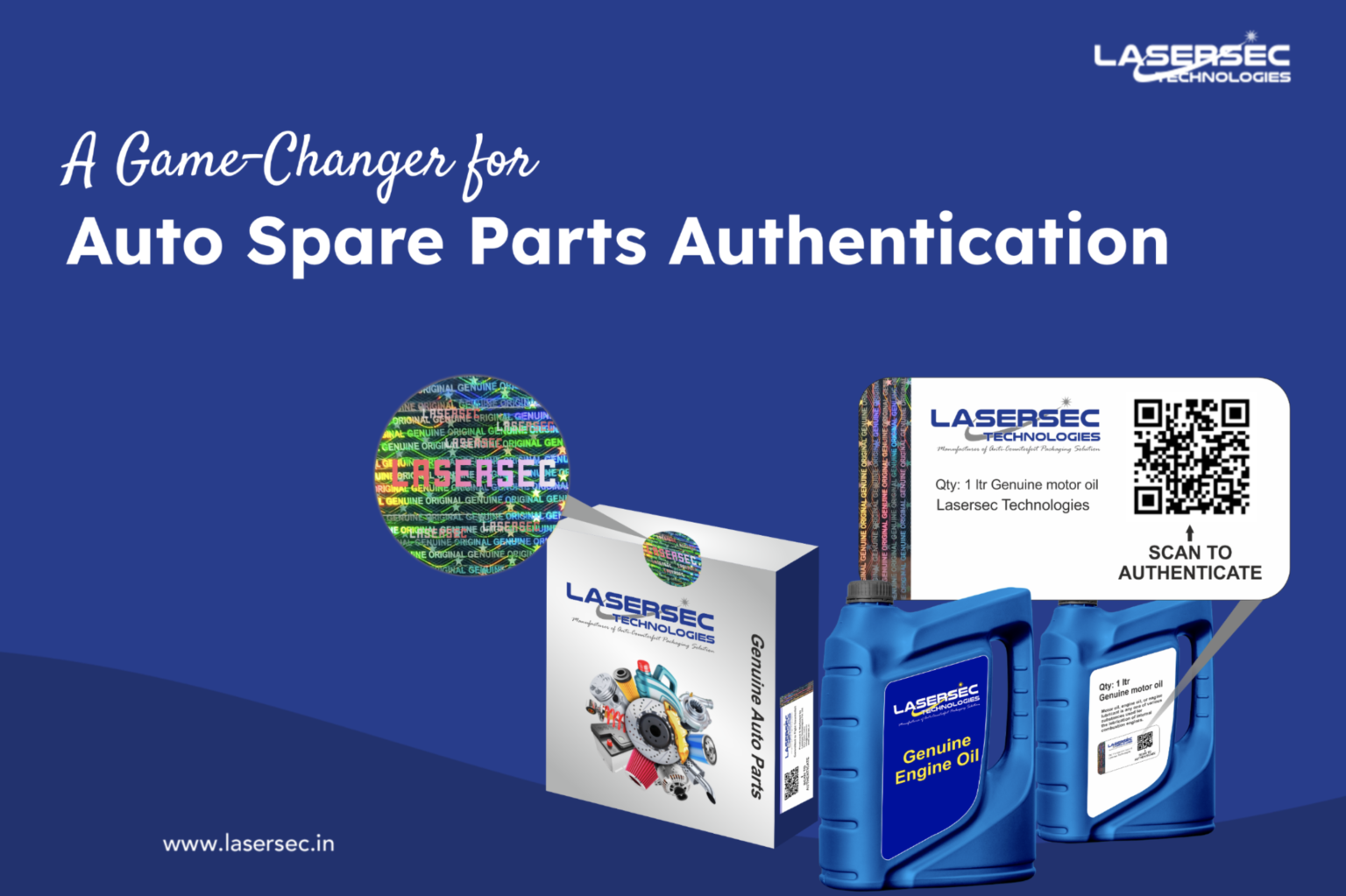 A Game-Changer for Auto Spare Parts Authentication - Lasersec Technologies