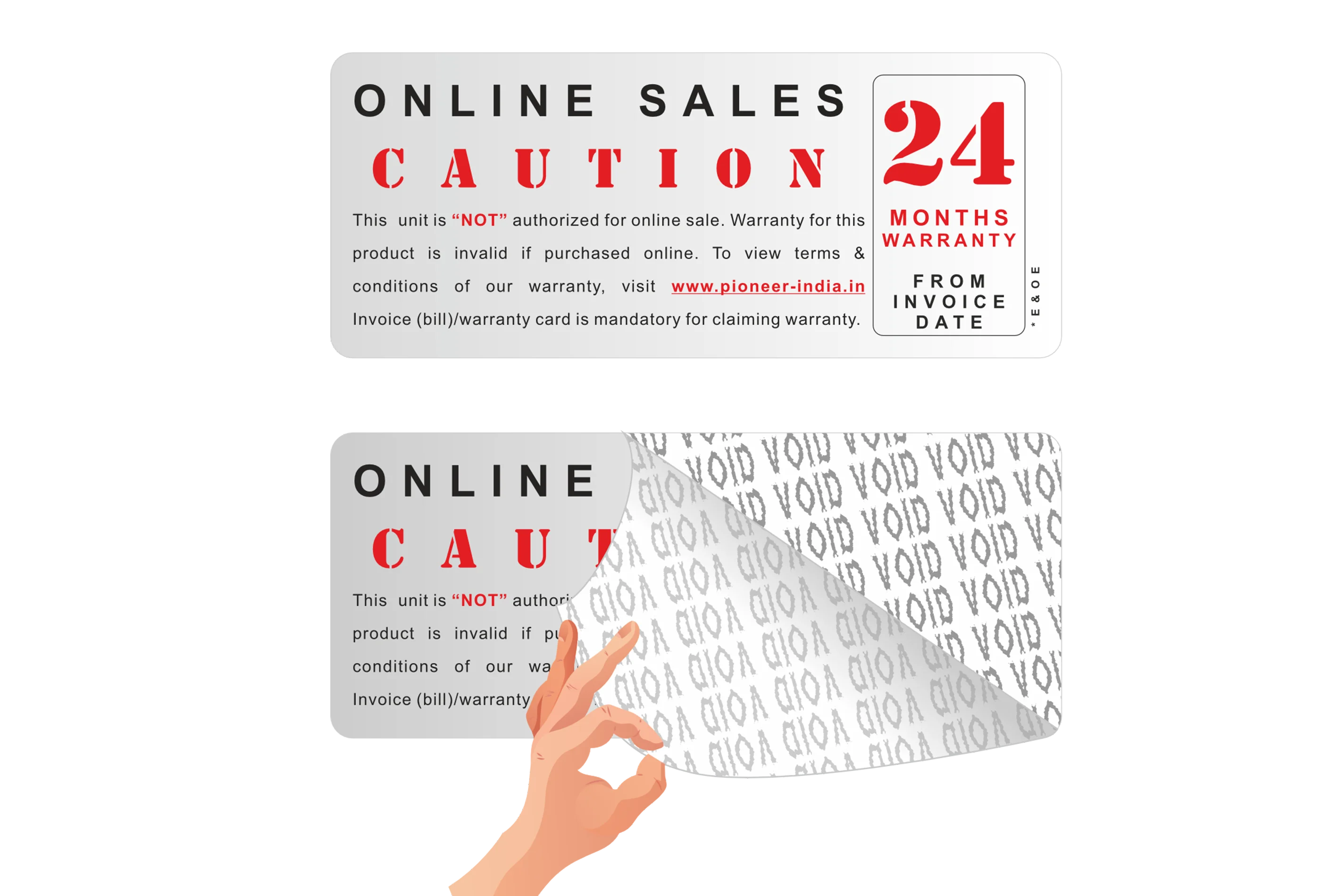 Void & Tamper Proof Label | Secure Anti-Counterfeit Solutions ...